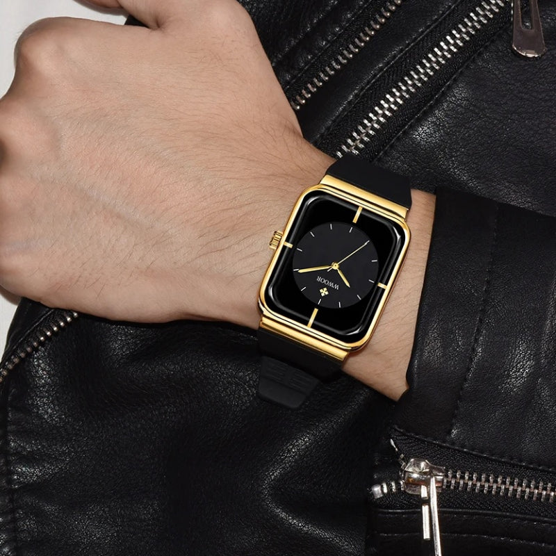 Smooth Silicone Strap Everyday Quartz Watch for Men – Inspire Watch