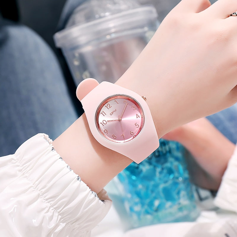Flexible and Smooth Silicone Strap Wristwatch – Inspire Watch