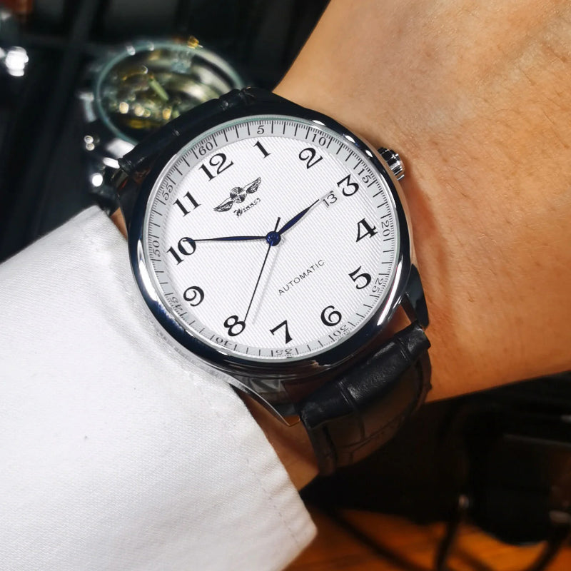 Retro Classic Arabic Numerals Watch for Men with Date Display – Inspire ...