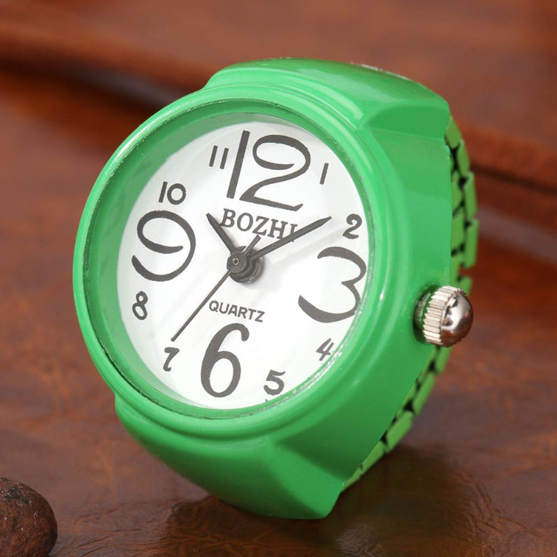 Fun and Unique Candy Color Quartz Watch Rings – Inspire Watch