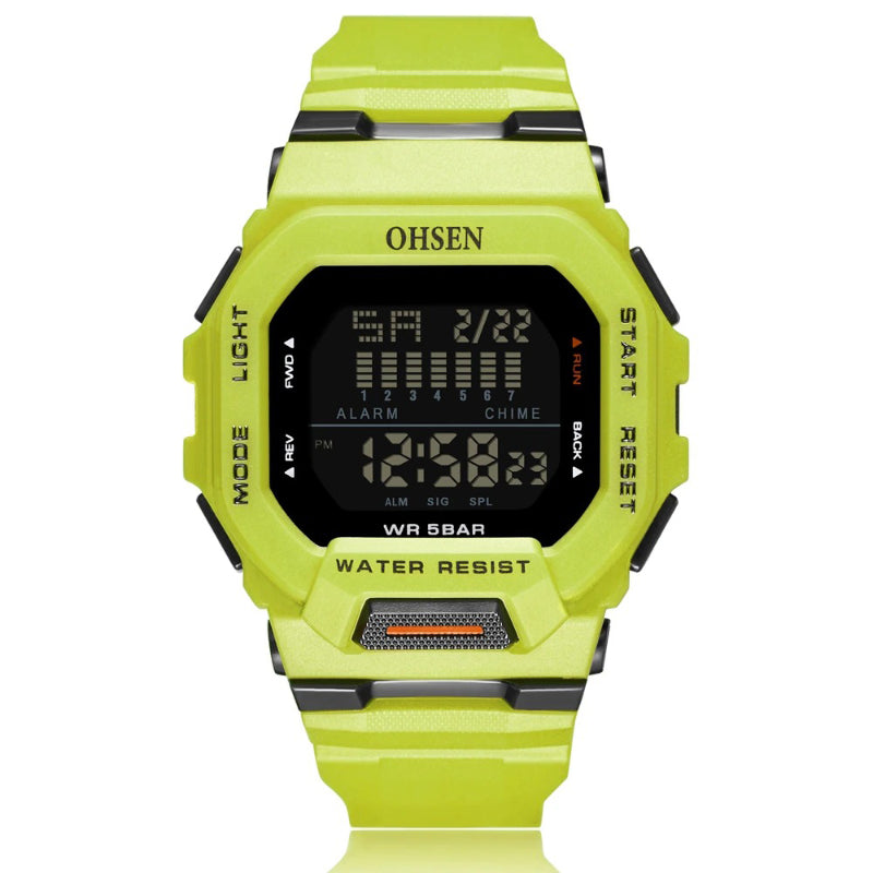 Aesthetic Digital Wristwatch for Men – Inspire Watch