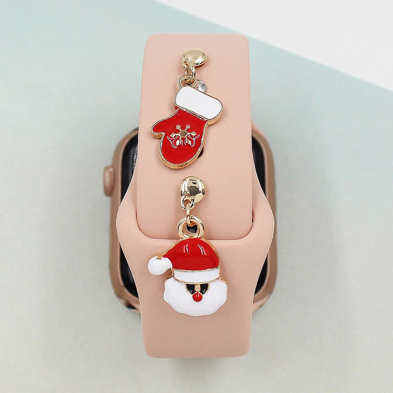 Christmas-Themed Smart Watch Band Charms Collection – Inspire Watch