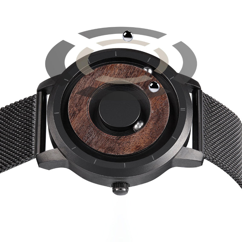 Creative Magnetic Wooden Dial Sports Quartz Watches – Inspire Watch