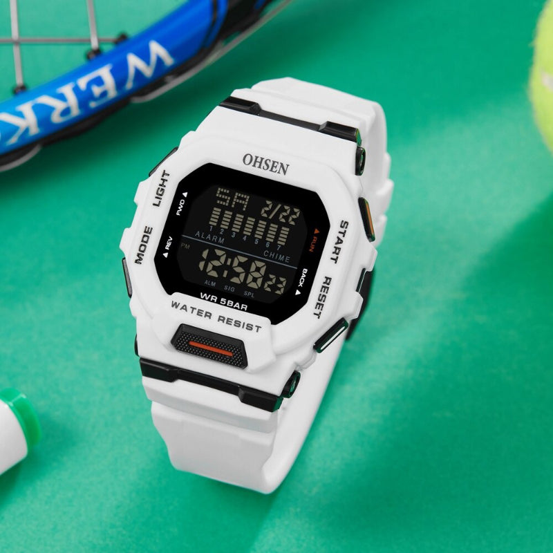 Aesthetic Digital Wristwatch for Men – Inspire Watch