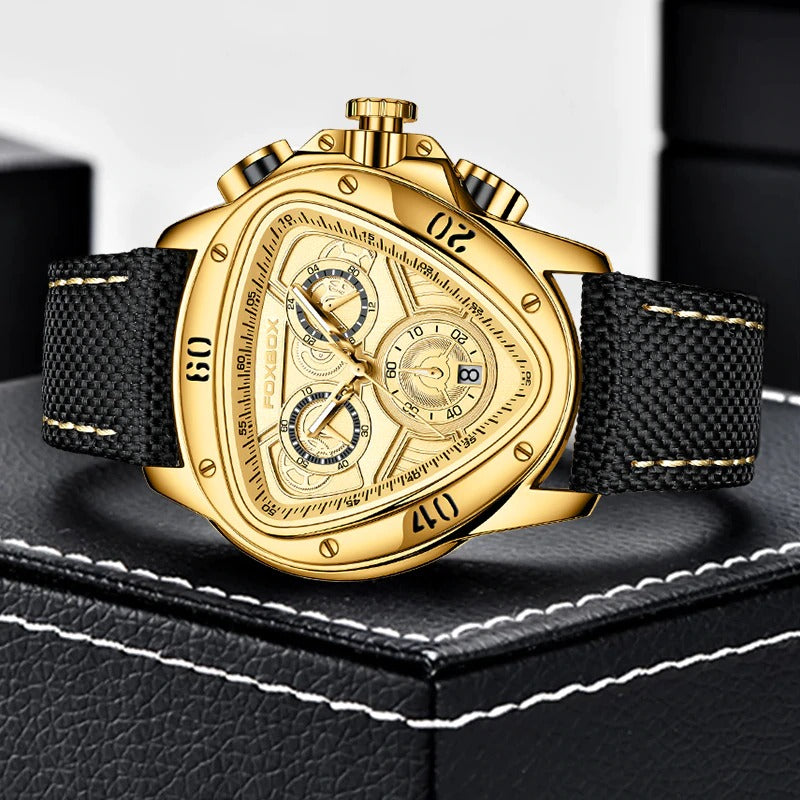 High-Performance Triangular Case Chronograph Quartz Watches – Inspire Watch