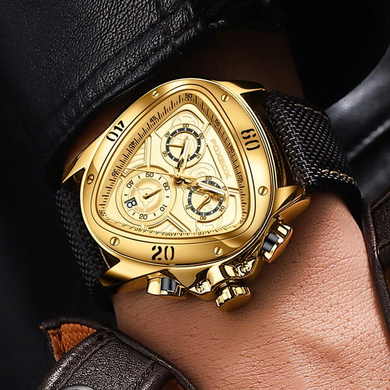 High-Performance Triangular Case Chronograph Quartz Watches – Inspire Watch