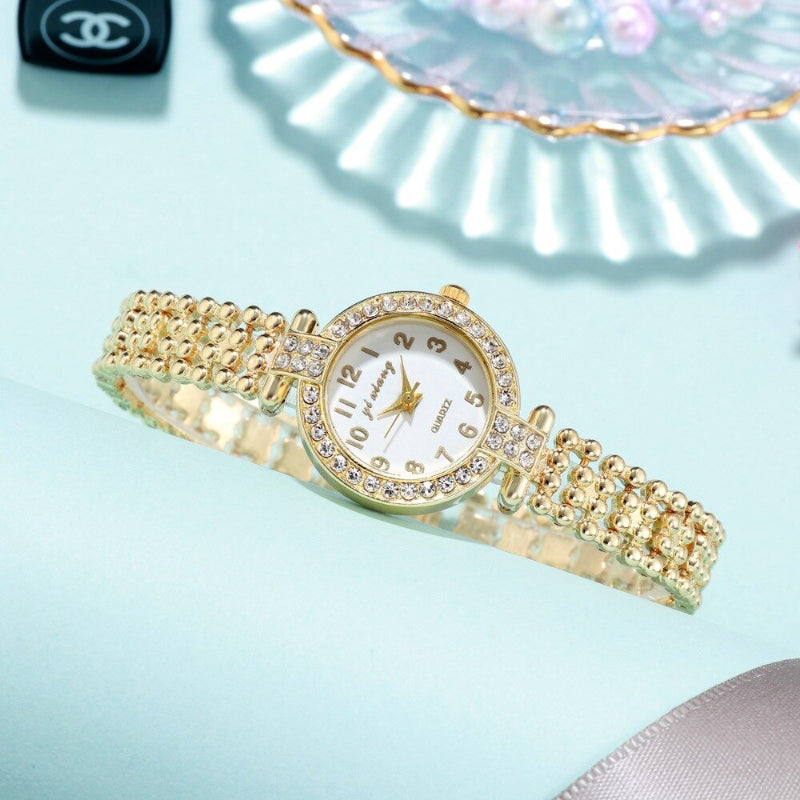 Luxury Fashion Rhinestone Bejeweled Quartz Watches – Inspire Watch