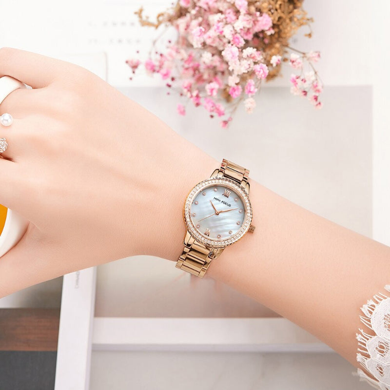 Sophisticated Mix Style Rhinestone Scale Dial Quartz Watches – Inspire ...