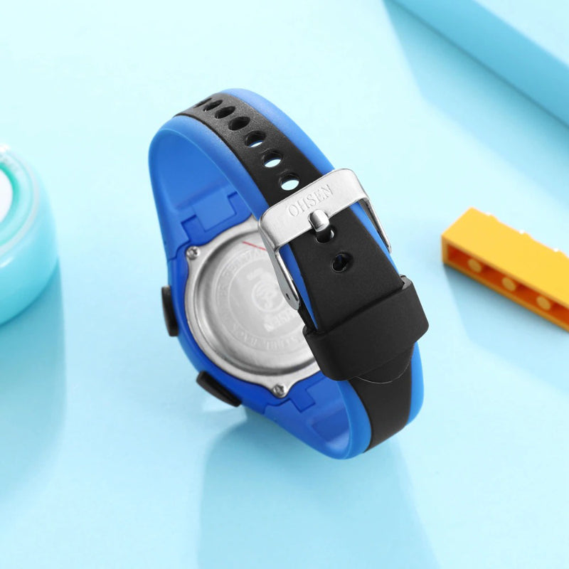Bright Colored Waterproof Digital Sports Wristwatch For Kids – Inspire ...