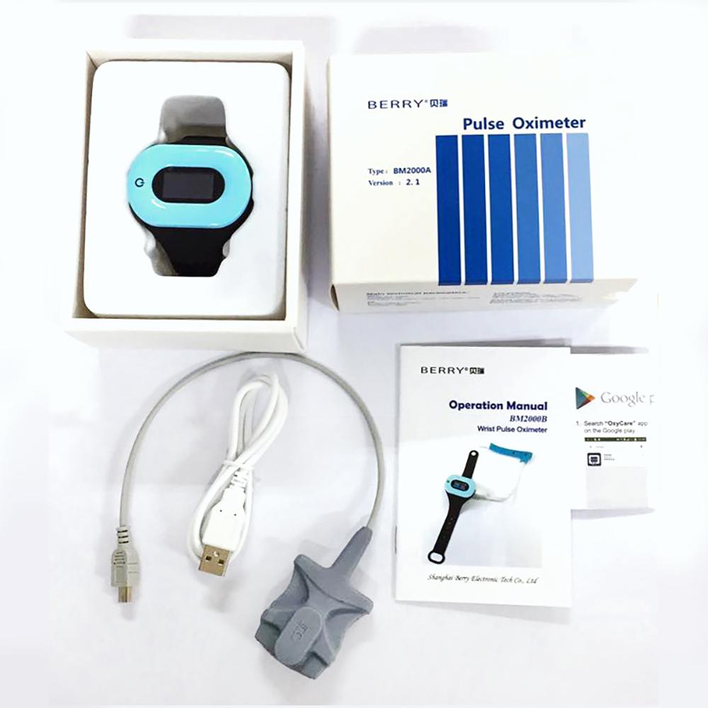 Lightweight Wristband Finger Pulse Oximeter – Inspire Watch