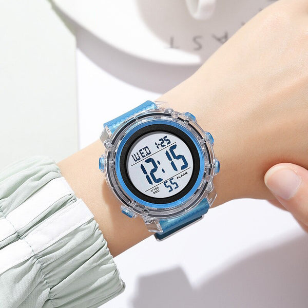 Simple and Minimalist LED Light Digital Display Unisex Watches ...