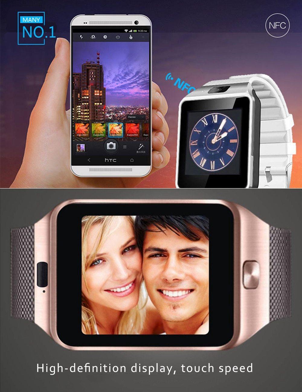 The Smart Sporty™ Unisex Smartwatch With Camera – Inspire Watch