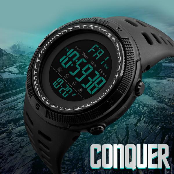 The Compact™ Men's Luxury Electronic Digital Outdoor Watch – Inspire Watch