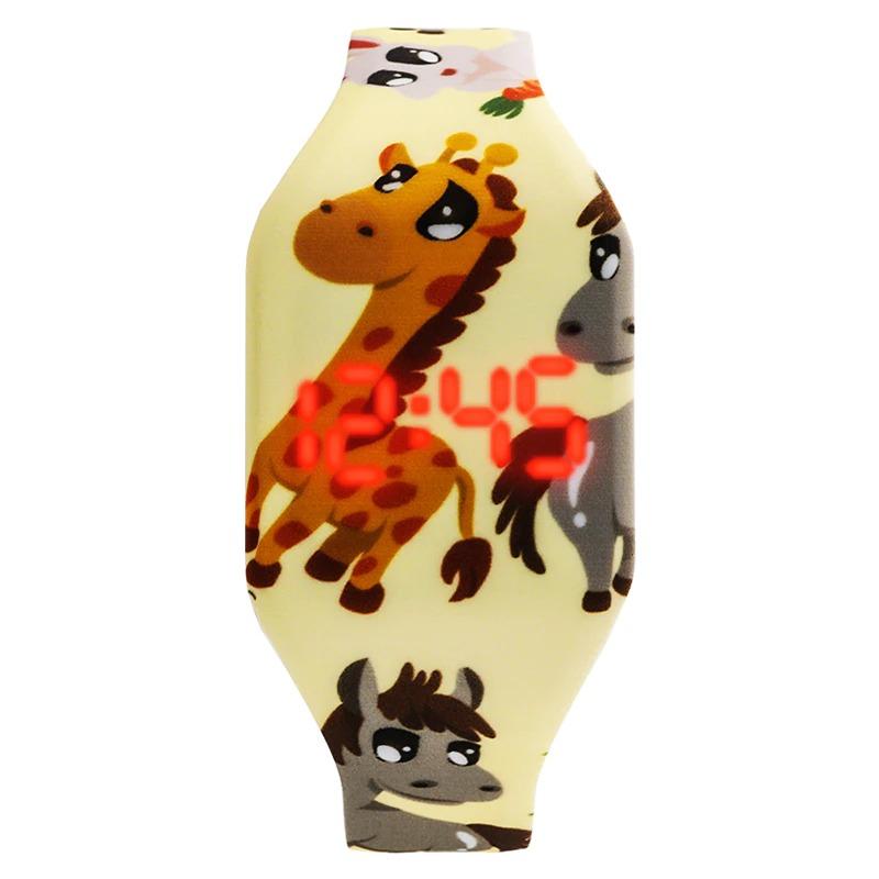 Cute Cartoon Design LED Touch Screen Watch For Kids – Inspire Watch