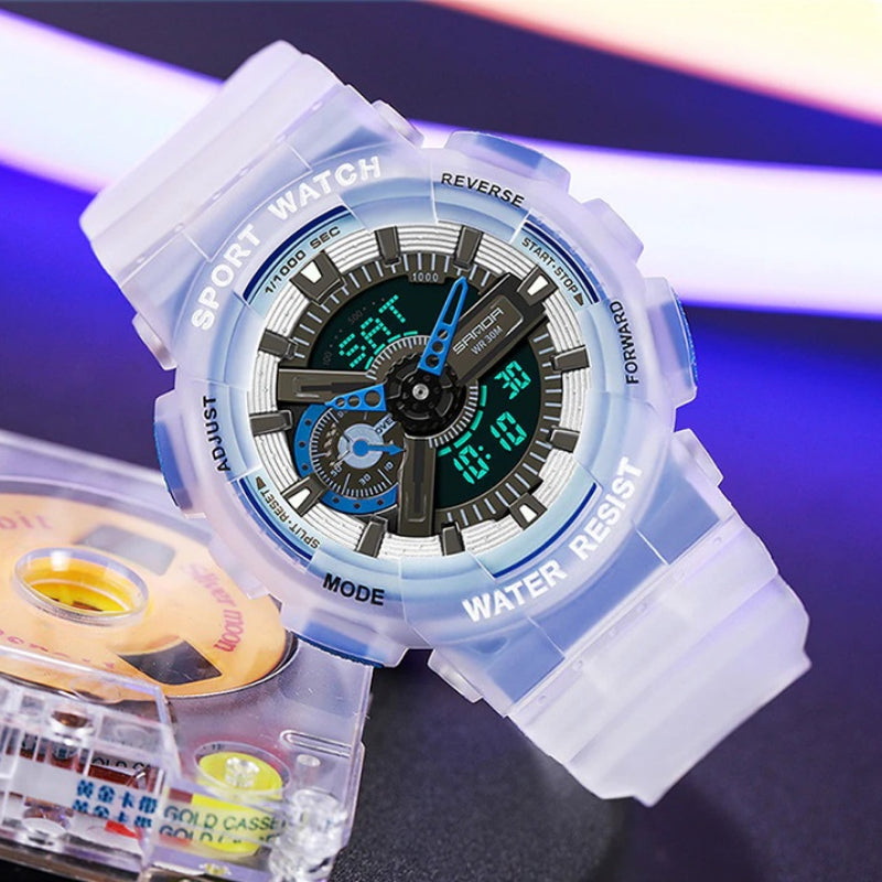 Luminous Fashion Trend Fluorescent Case Sports Watches – Inspire Watch