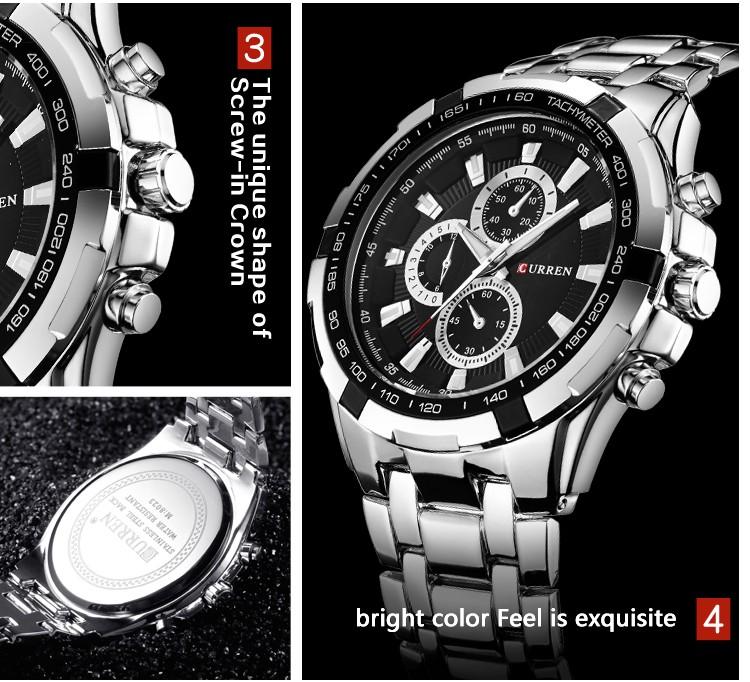 CURREN™ Military Style Waterproof Watch – Inspire Watch