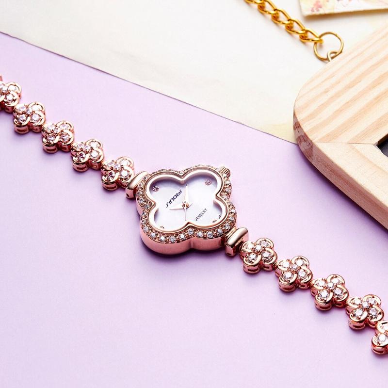 Unique Four Leaf Clover Shape Quartz Wristwatch – Inspire Watch