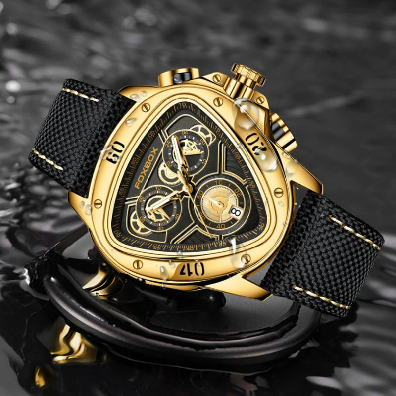 High-Performance Triangular Case Chronograph Quartz Watches – Inspire Watch