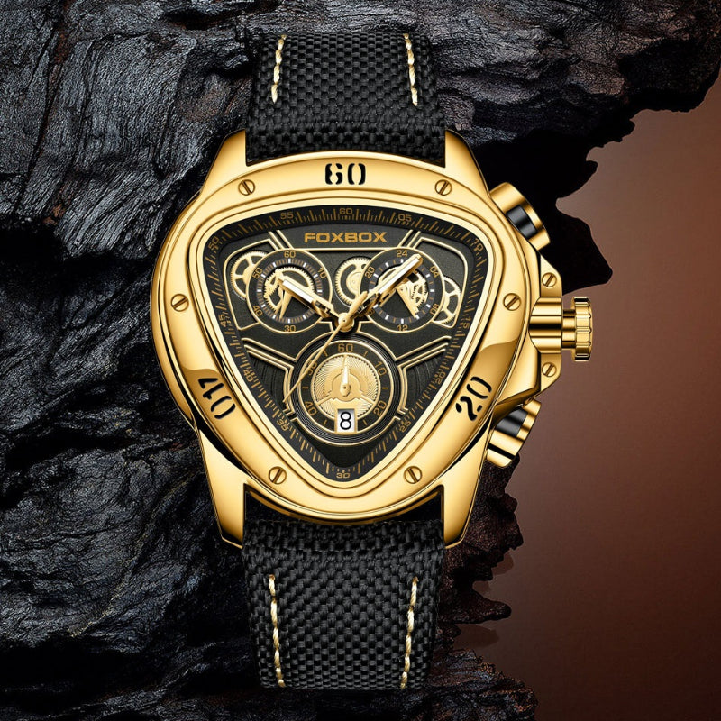 High-Performance Triangular Case Chronograph Quartz Watches – Inspire Watch