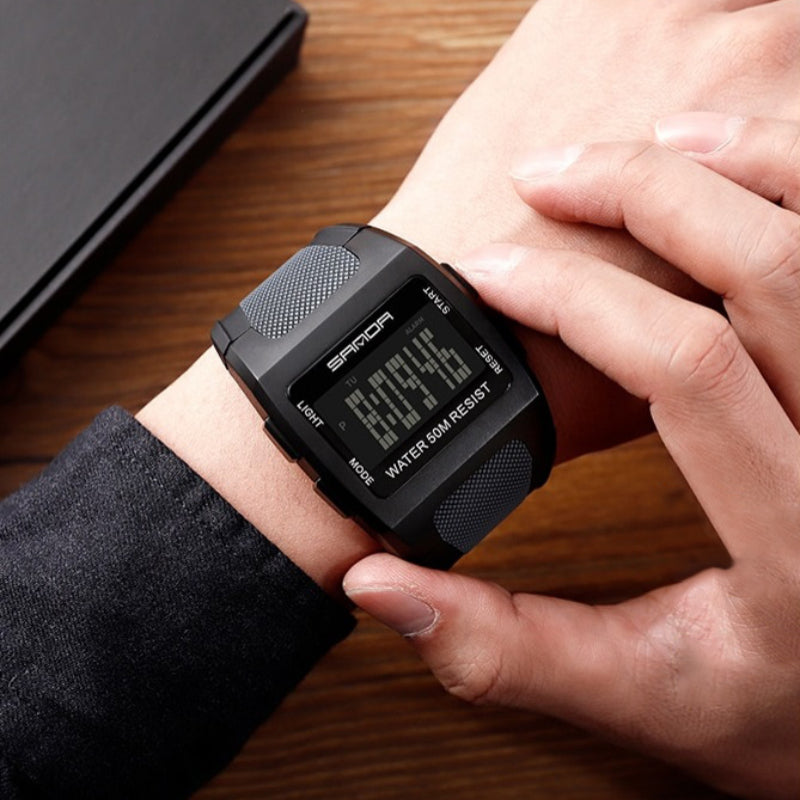 Large Screen Digital Display Sports Watches for Men – Inspire Watch