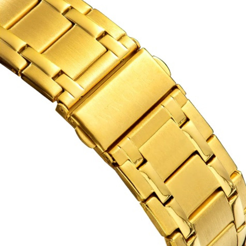 Stainless Steel Square Dial Business Quartz Watches for Men – Inspire Watch