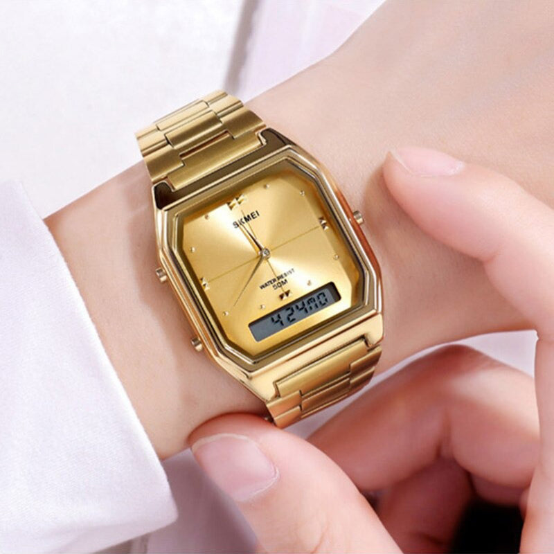 Double Movement Slim Dial Fashion Chronograph Watches – Inspire Watch